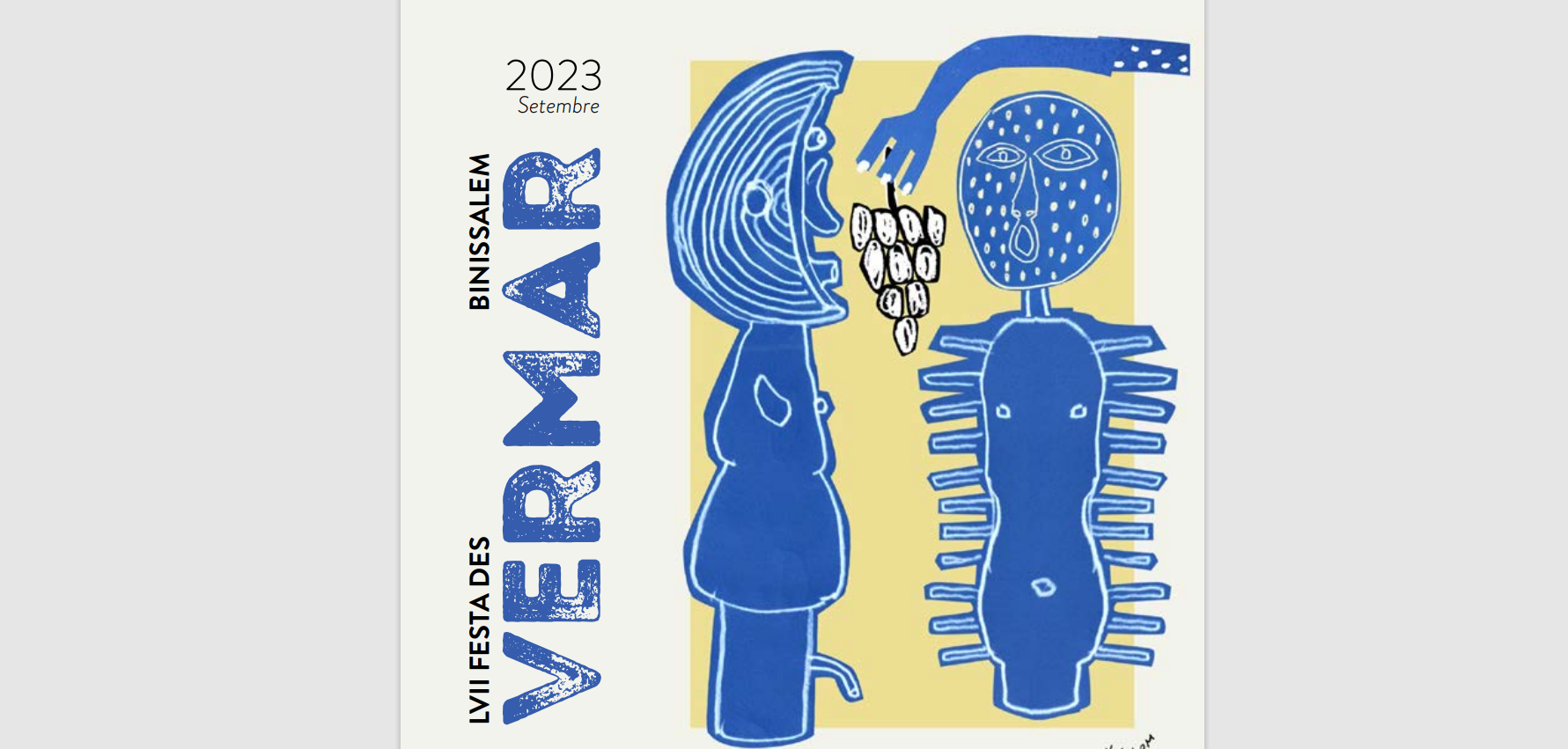 Recepción a la comitiva de la LVII Festa des Vermar de Binissalem