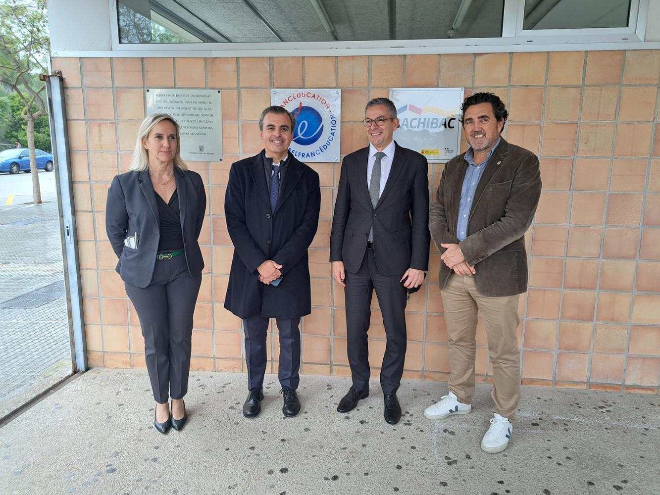 El IES Bendinat estreno el sello LabelFraÉducation que reconoce los ...