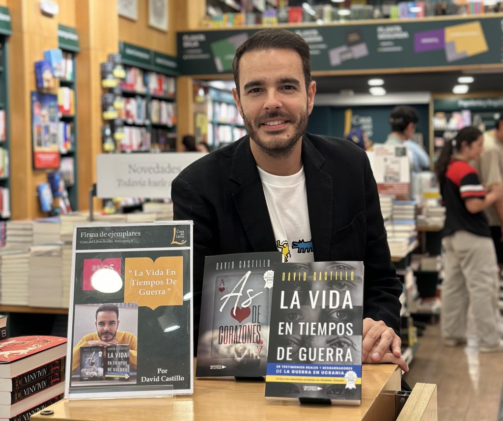 David Castillo, el escritor que ha entrevistado a Zelenski, presentará ...