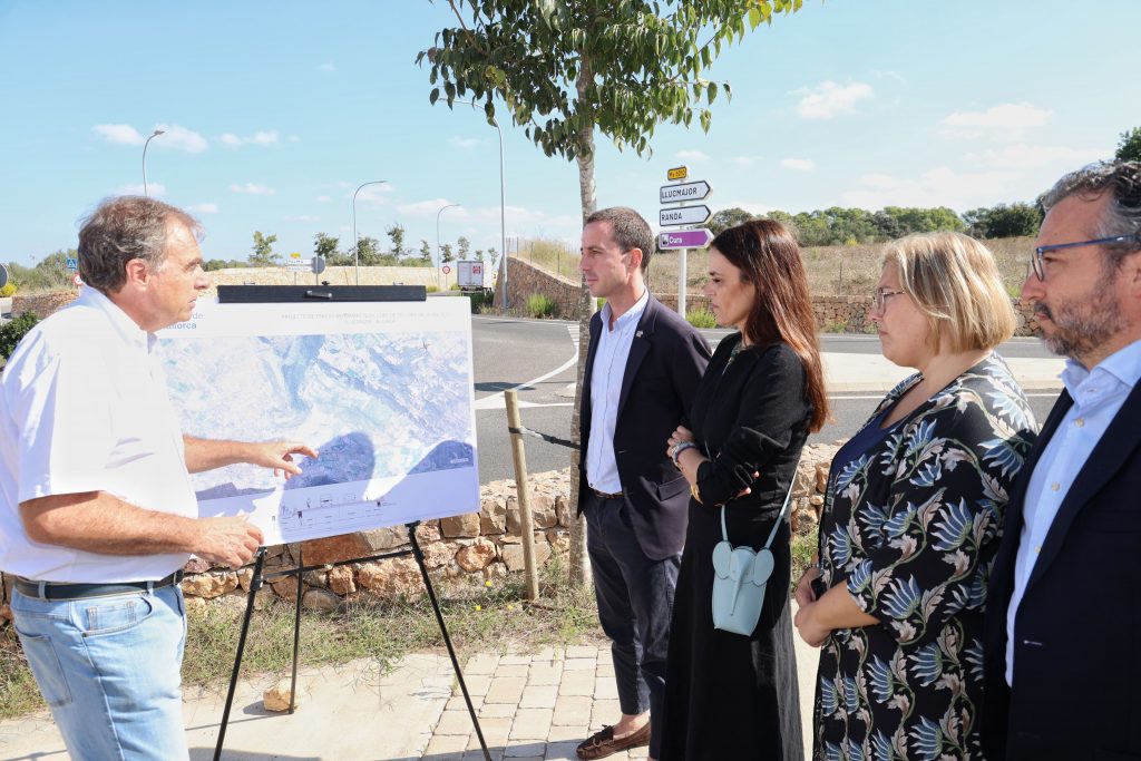 La reforma de la carretera de Llucmajor a Algaida recibe luz verde ...